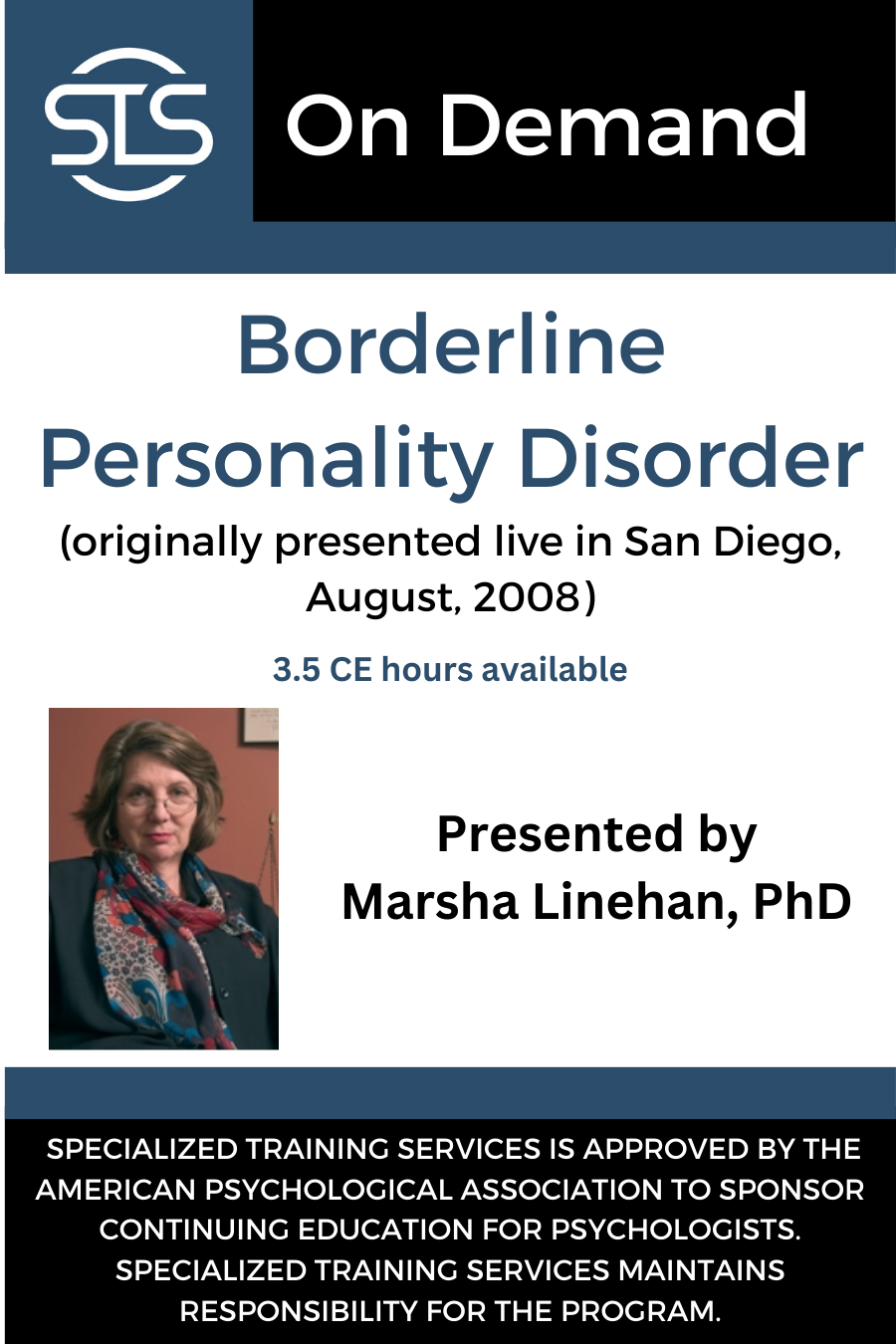 Borderline Personality Disorder - Specialized Training
