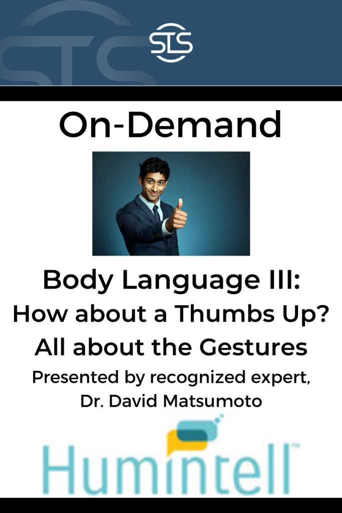 Body Language III: How about a Thumbs Up? All about the Gestures ...