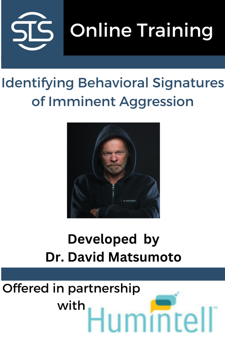 Identifying Behavioral Signatures of Imminent Aggression (3.5 ...